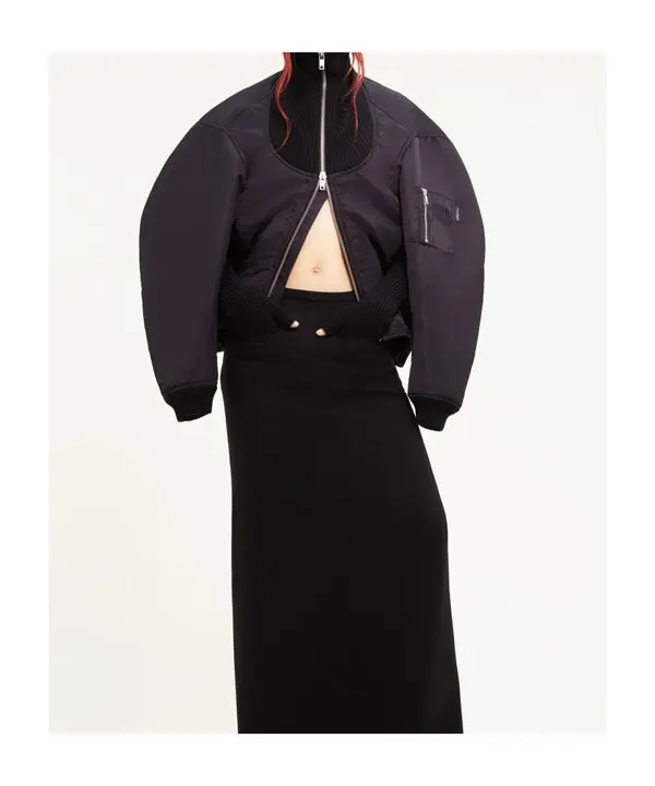 COURREGES Cocoon Bomber Jacket