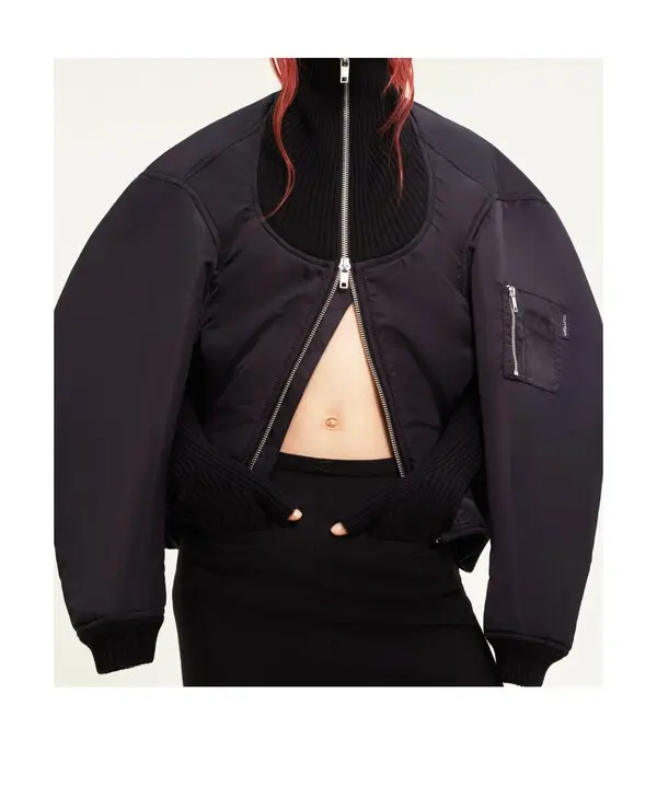 COURREGES Cocoon Bomber Jacket