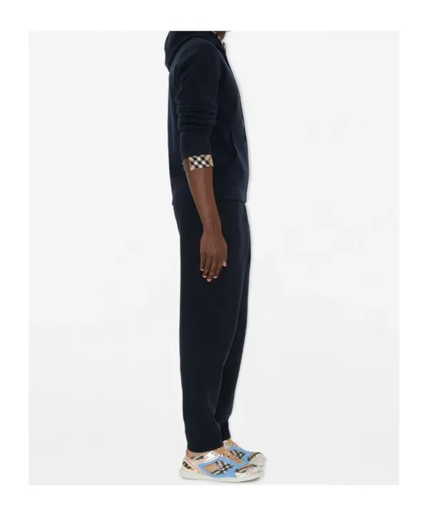 Burberry Ekd Embroidered Zip-up Hoodie