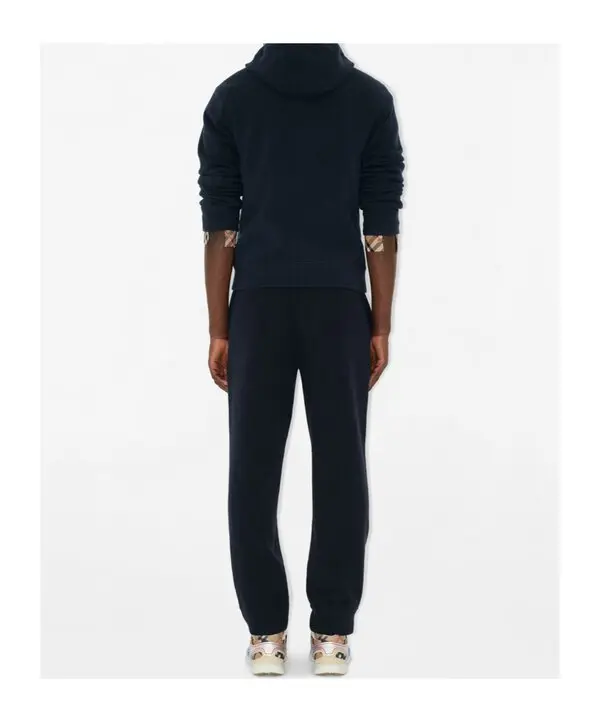 Burberry Ekd Embroidered Zip-up Hoodie
