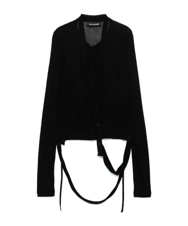 Ottolinger Deconstructed Cardigan With Strap Detailing