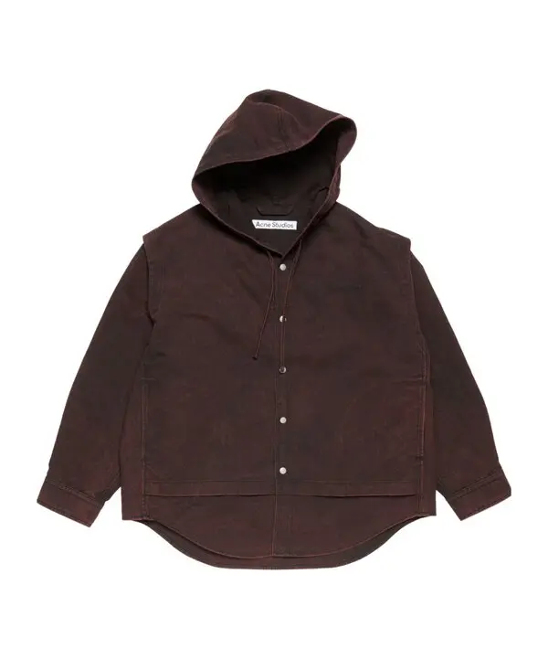 Acne Studios Layered Hooded Jacket