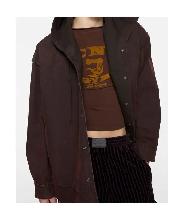Acne Studios Layered Hooded Jacket