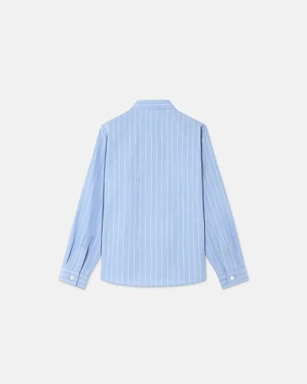 Versace Striped Long Sleeve Shirt