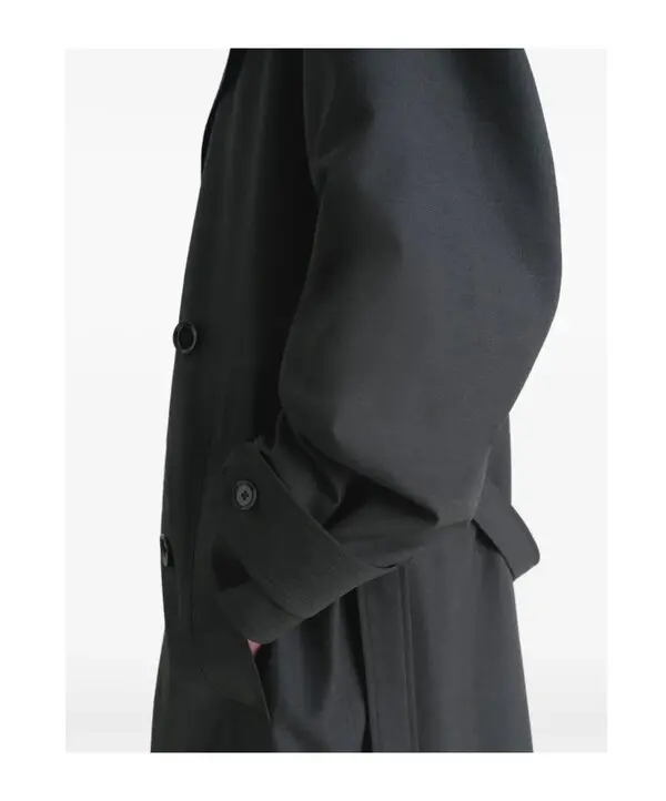 LEMAIRE Double-breasted Belted Trench Coat