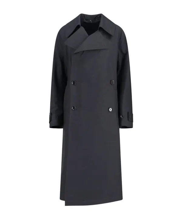 LEMAIRE Double-breasted Belted Trench Coat