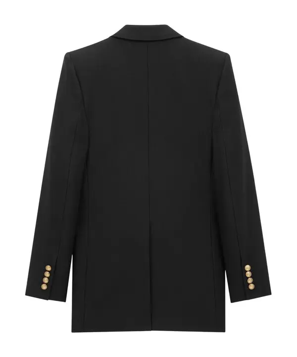 Saint Laurent Double-breasted Tailored Jacket