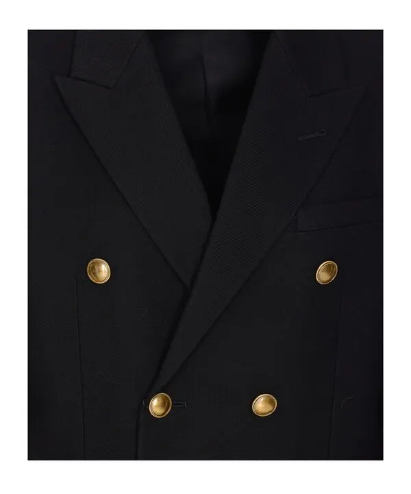 Saint Laurent Double-breasted Tailored Jacket