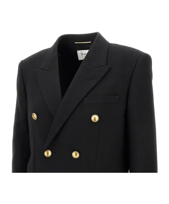 Saint Laurent Double-breasted Tailored Jacket