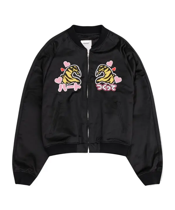 DOUBLET Bomber Jacket With Graphic Patches