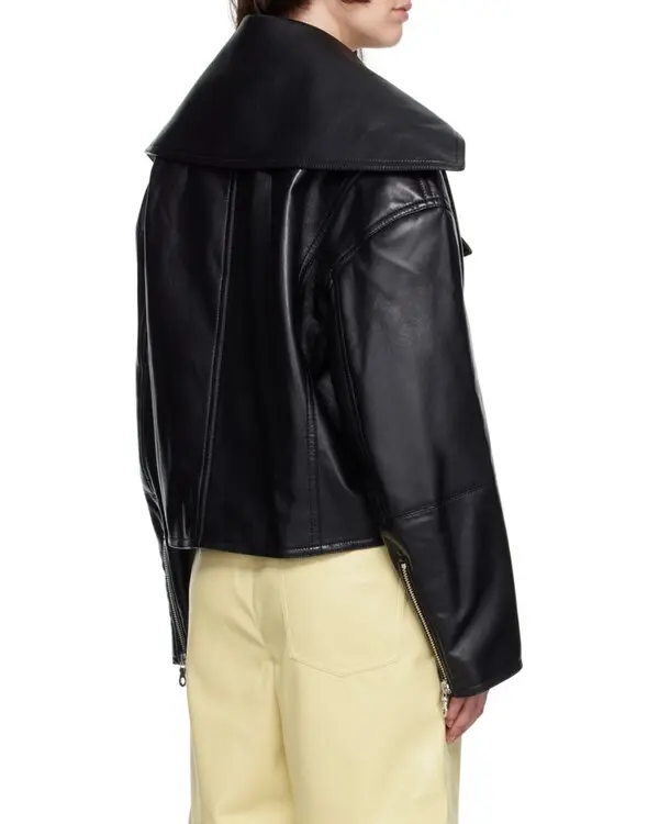 Nanushka Leather Biker Jacket
