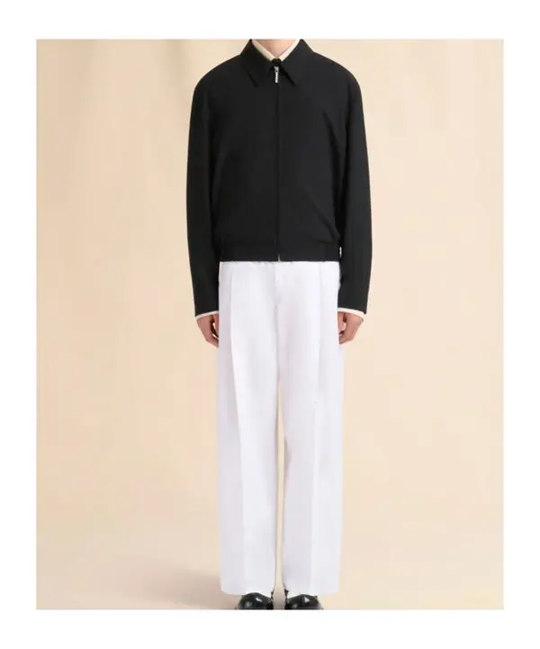 Marni Virgin Wool Confetti Jacquard Bomber Jacket