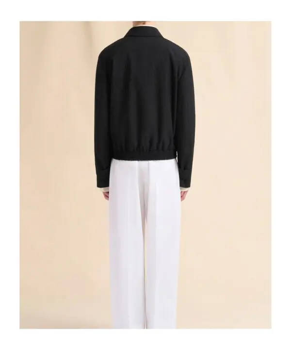 Marni Virgin Wool Confetti Jacquard Bomber Jacket