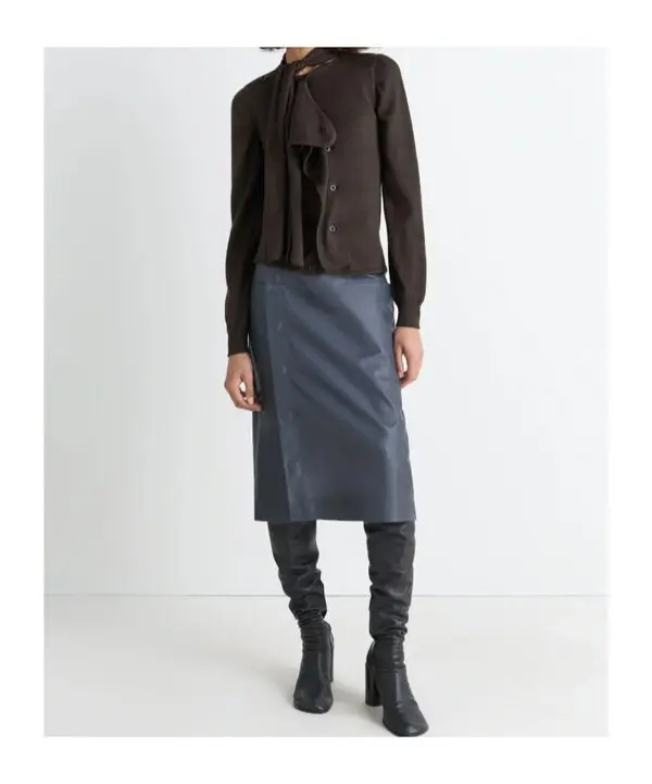 LEMAIRE Tie-neck Sleeveless Knitted Top
