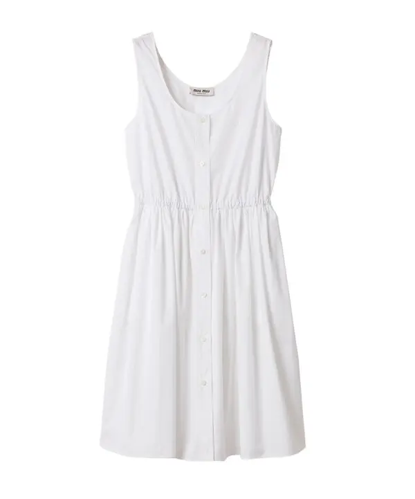 Miu Miu Poplin Dress