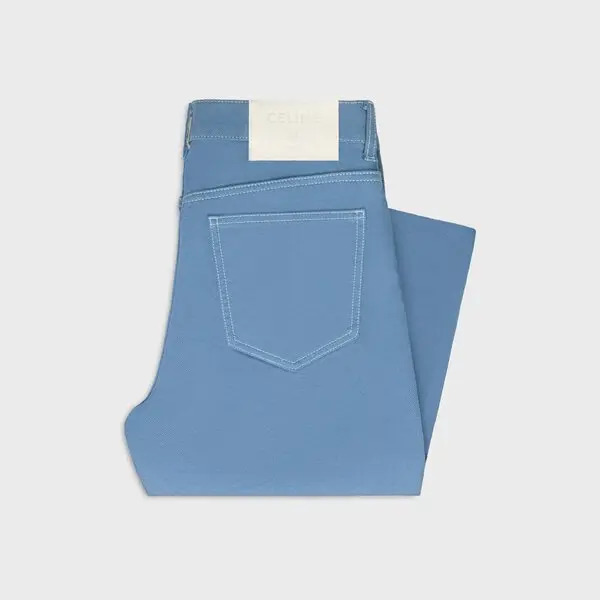 Celine Jolene Jeans In Cotton Denim