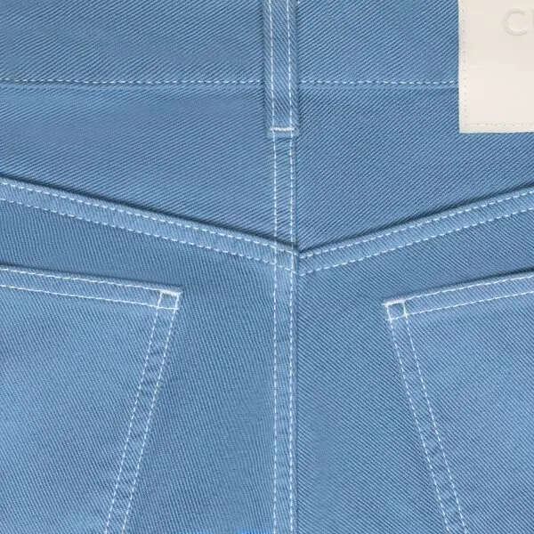 Celine Jolene Jeans In Cotton Denim