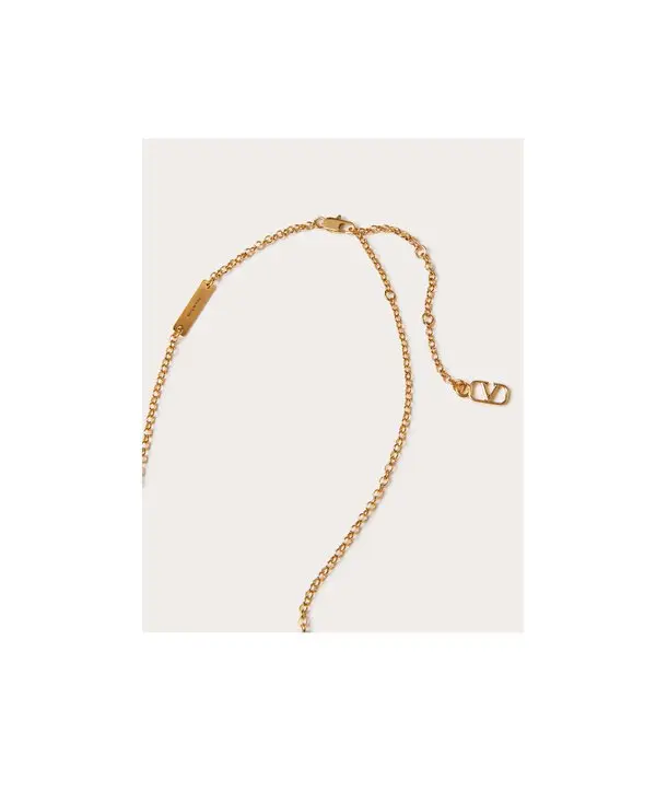 Valentino Garavani Vlogo Necklace