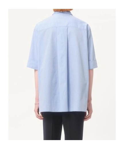 Valentino Garavani Oxford Cotton Polo Shirt