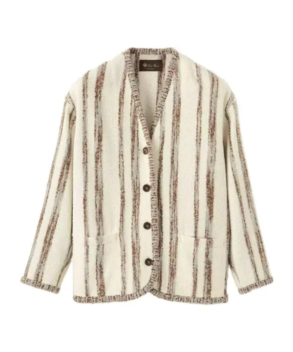 Loro Piana Striped Casual Jacket