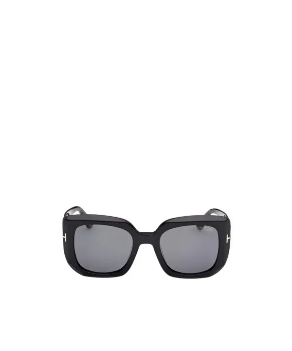 TOM FORD Full Rim Square Frame Sunglasses - Black