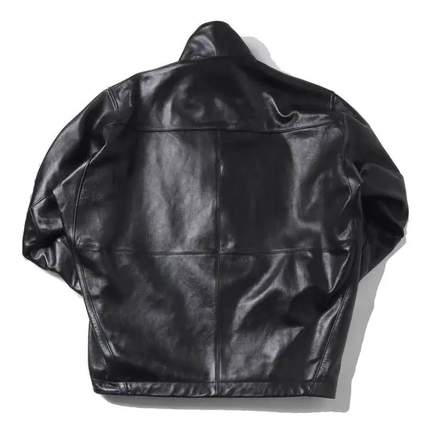DOUBLET Panelled Leather Jacket