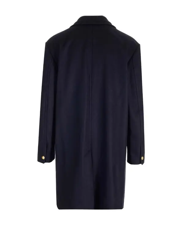Palm Angels Single-breasted Mid-length Coat