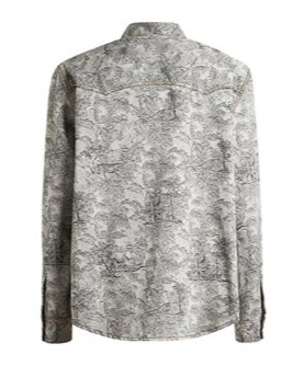 Etro Long-sleeved Denim Overshirt