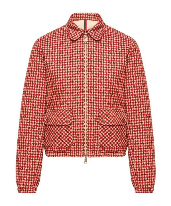Moncler Lanset Velvet Down Shirt Jacket