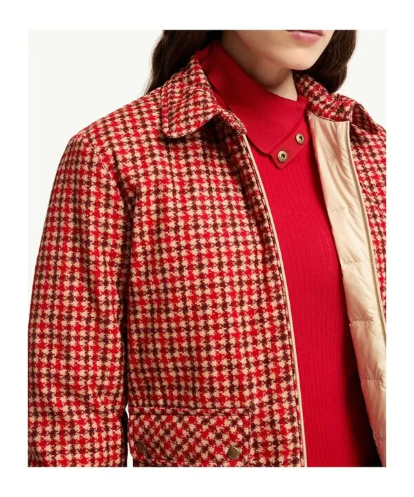 Moncler Lanset Velvet Down Shirt Jacket