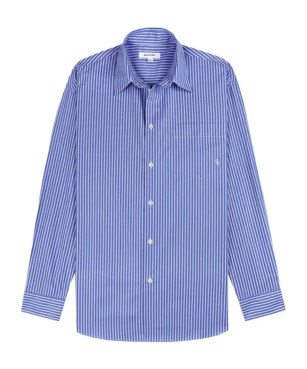 SPORTY  RICH Sporty Rich Oversized Striped Shirt