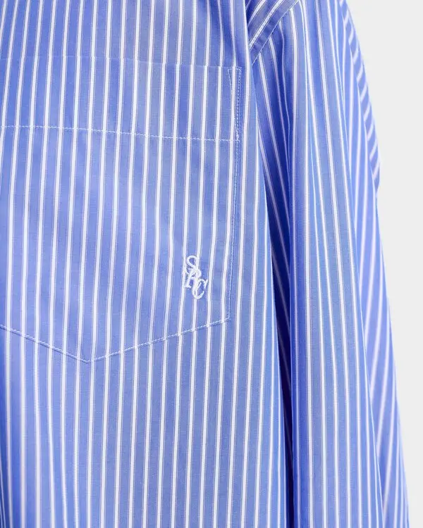 SPORTY  RICH Sporty Rich Oversized Striped Shirt