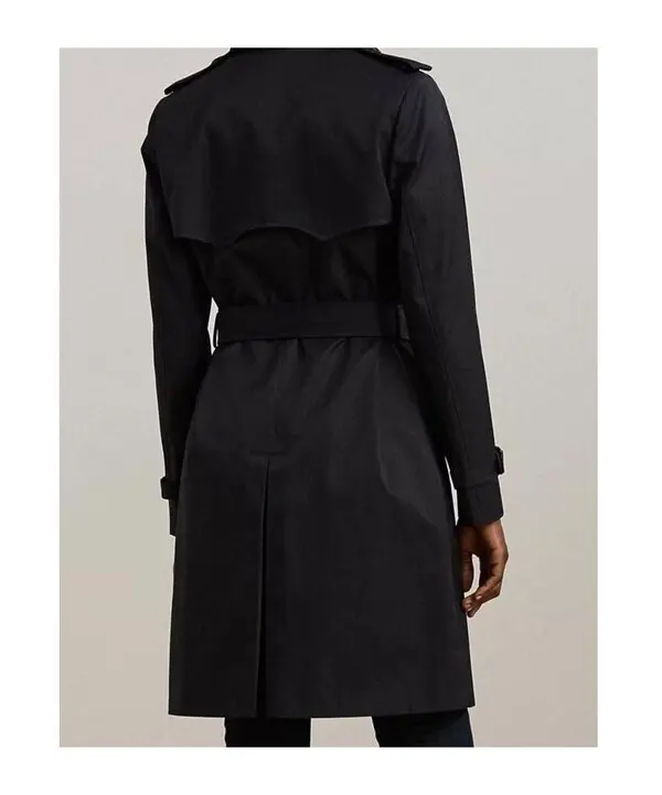 Ralph Lauren Double-breasted Belted Trench Coat
