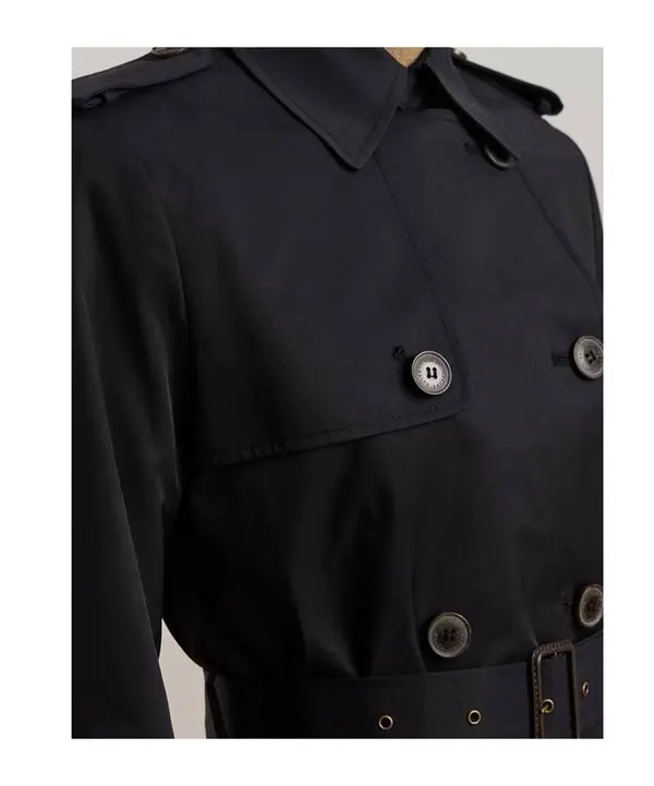 Ralph Lauren Double-breasted Belted Trench Coat