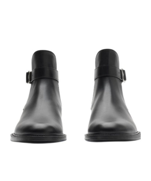 Burberry Leather Manor Jodhpur Boots