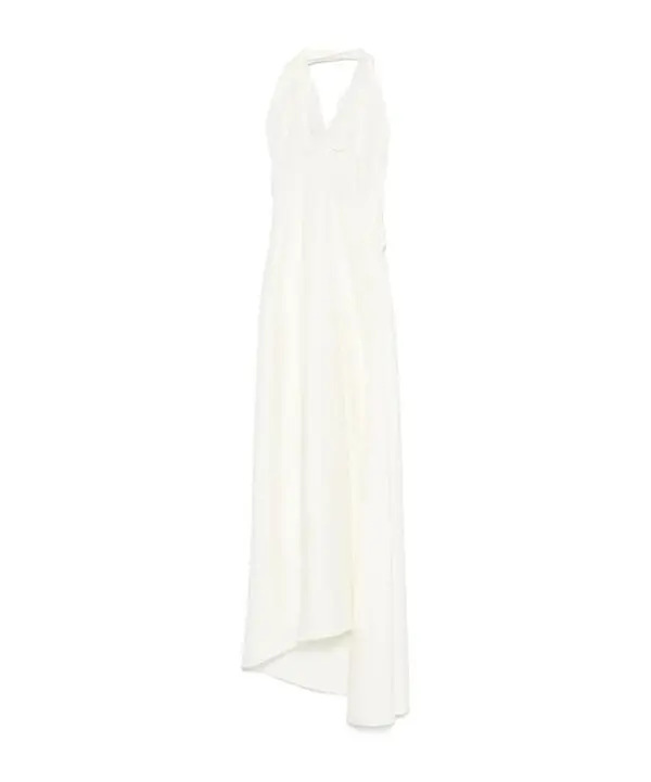 Coperni Asymmetrical Lace Paneled Dress