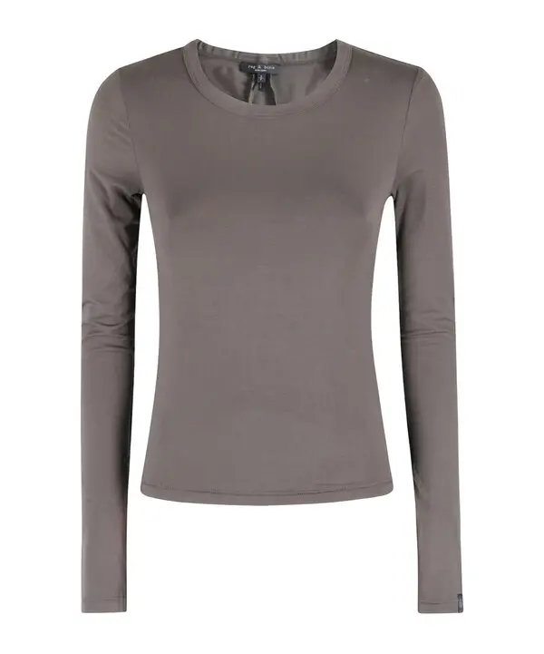 Rag & Bone Long Sleeve T-shirt - Gray