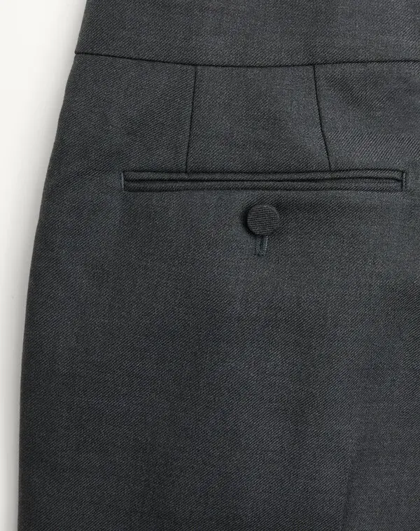 Valentino Garavani Gabardine Straight Leg Pants