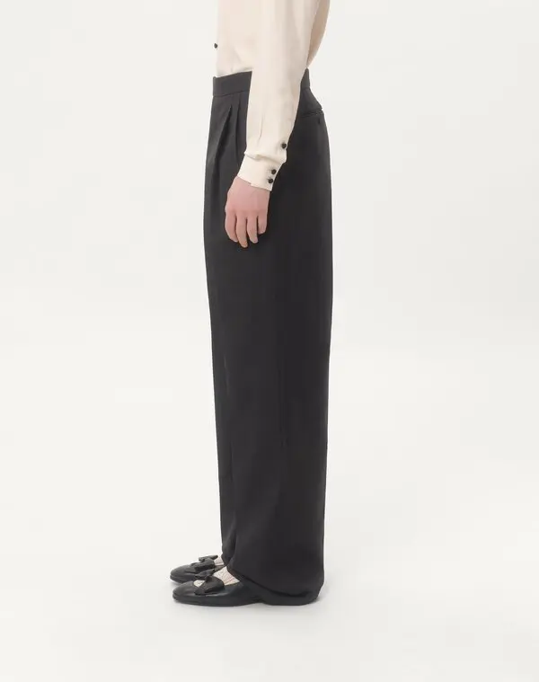 Valentino Garavani Gabardine Straight Leg Pants