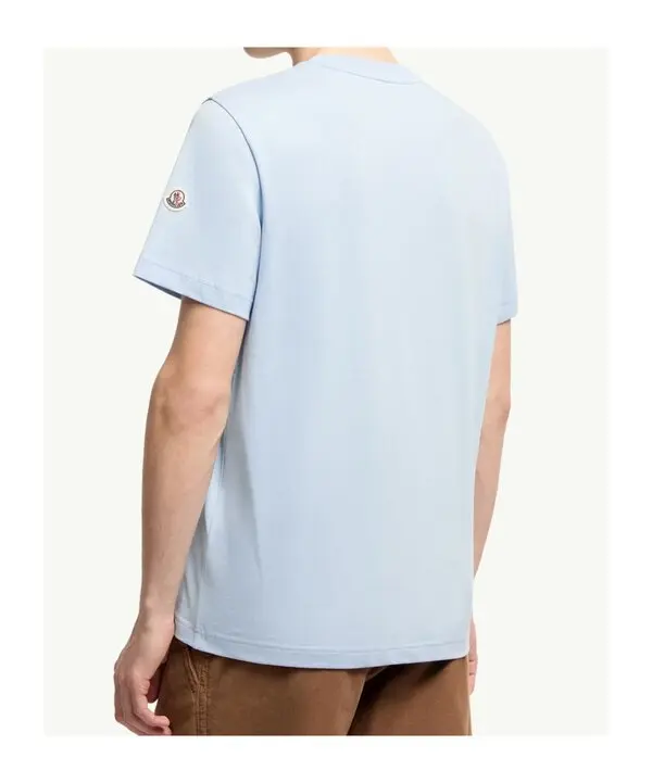 Moncler Down Jacket Print Cotton T-shirt
