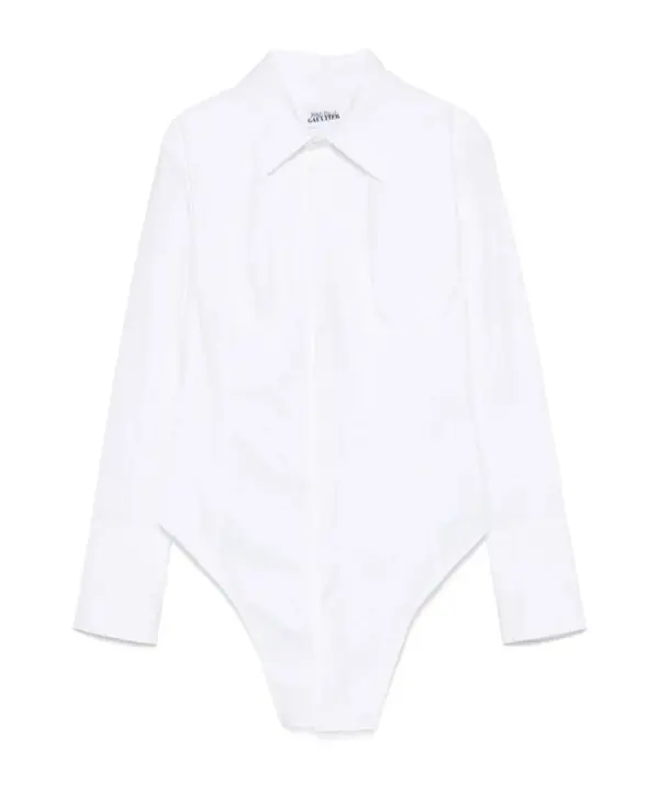 JEAN PAUL GAULTIER Long Sleeve Bodysuit Shirt