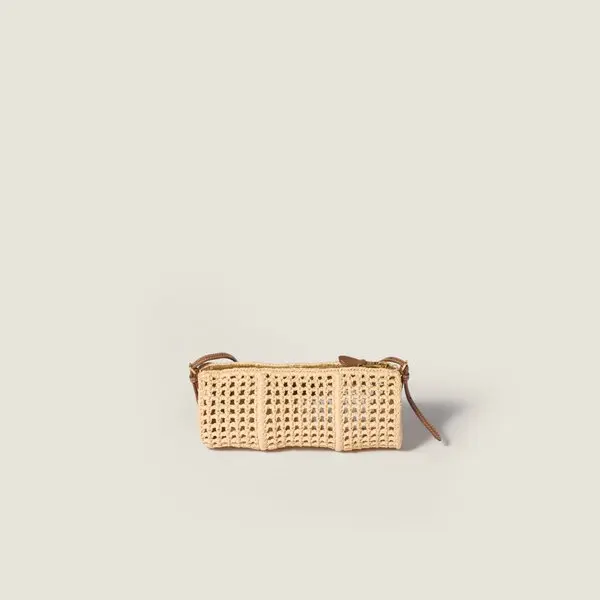 Miu Miu Crochet Mesh Pouch