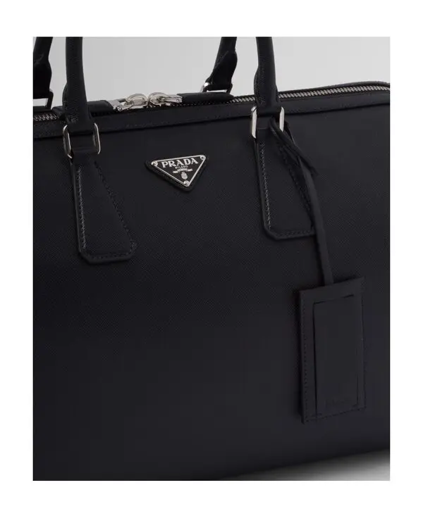 Prada Saffiano Leather Travel Bag