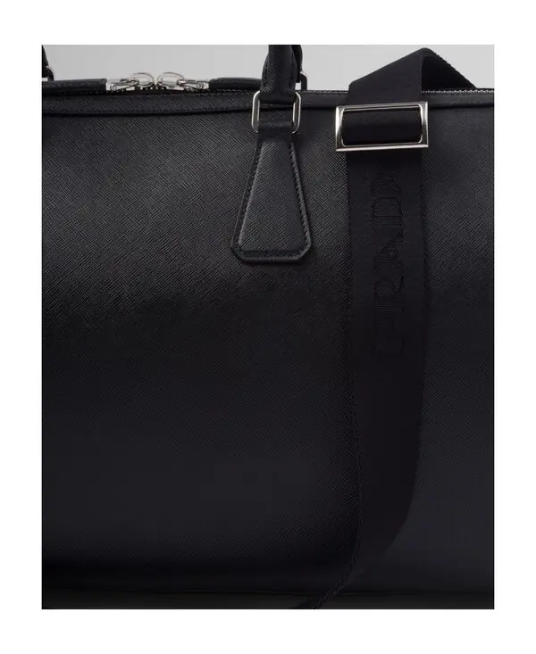 Prada Saffiano Leather Travel Bag