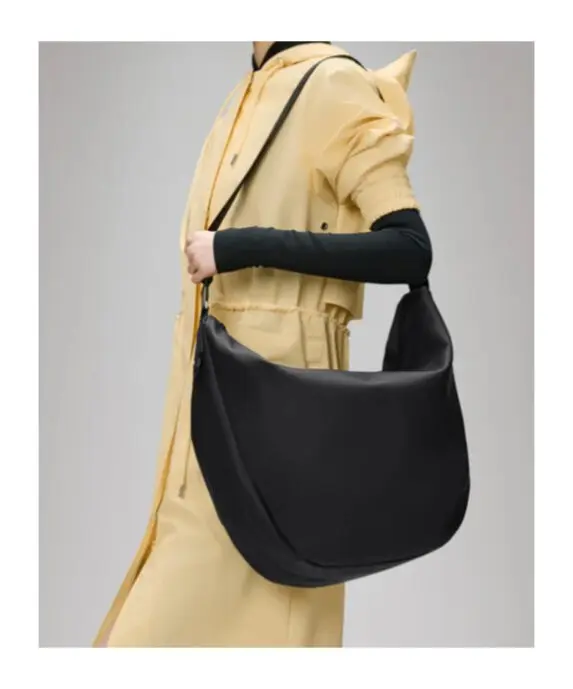 Rains Valera Large Shoulder Bag - Black