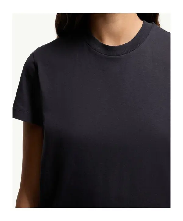 Moncler Logo Patch Cotton Jersey T-shirt