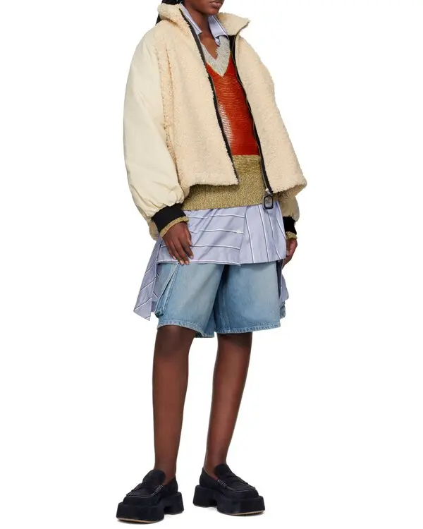 J.W.ANDERSON Panelled Fleece Track Jacket