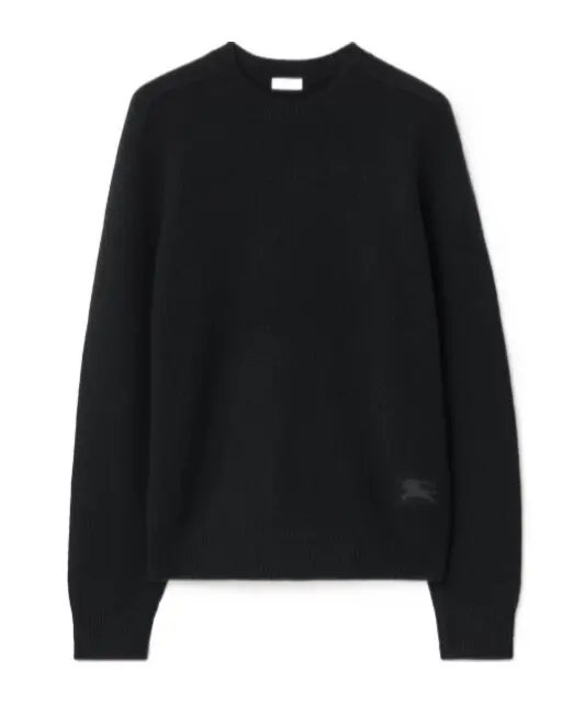 Burberry Cashmere Sweater With Equestrian Knight Design