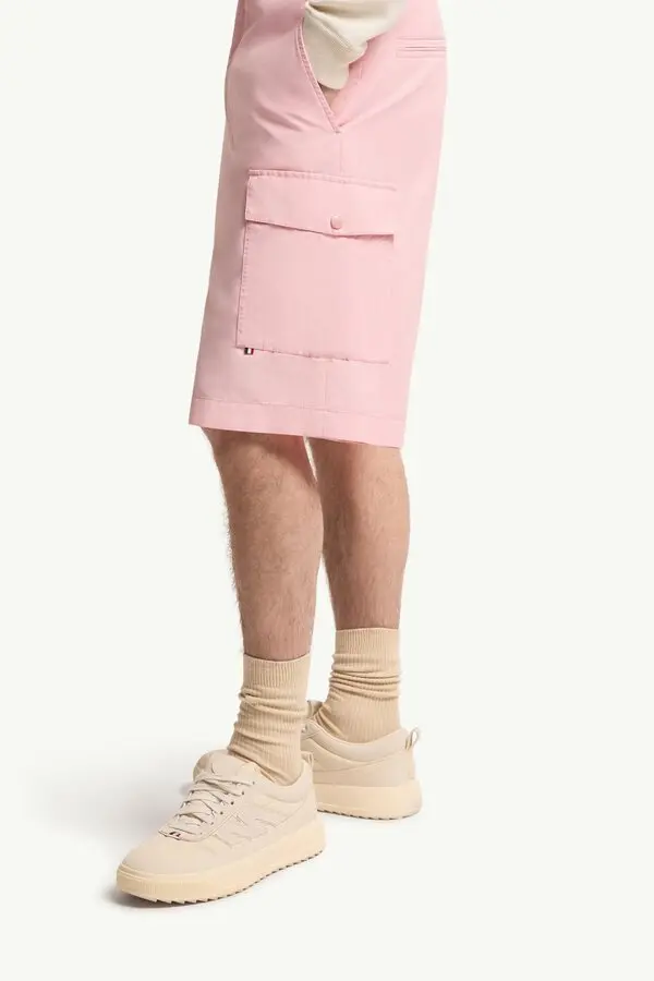 Moncler Gabardine Cargo Shorts
