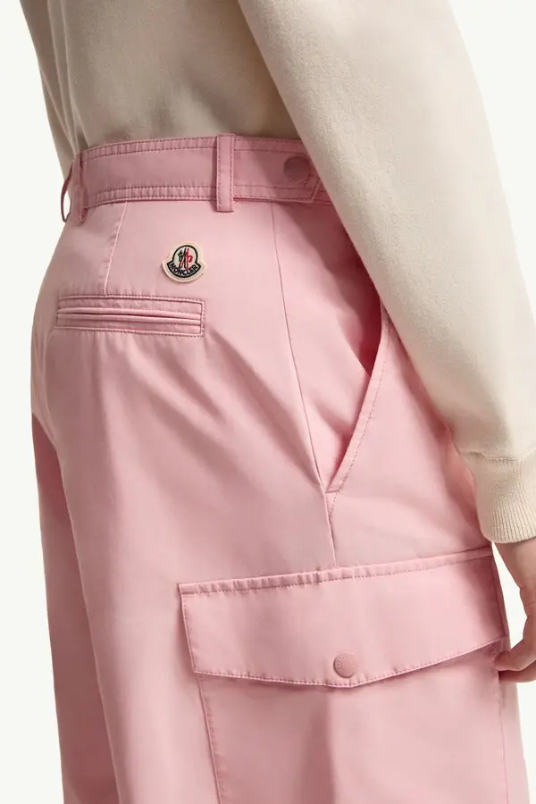 Moncler Gabardine Cargo Shorts